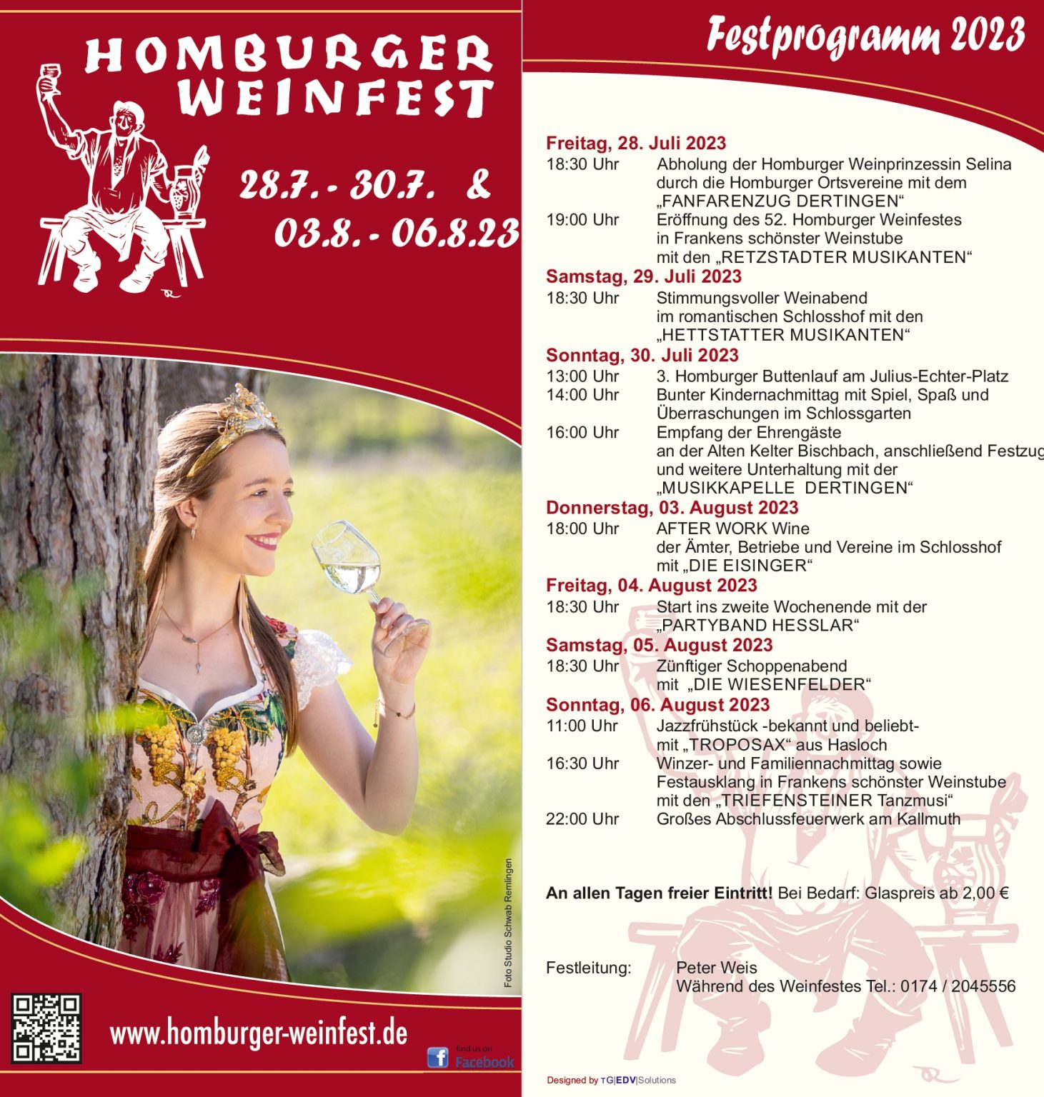 Programm 2023 – Homburger Weinfest